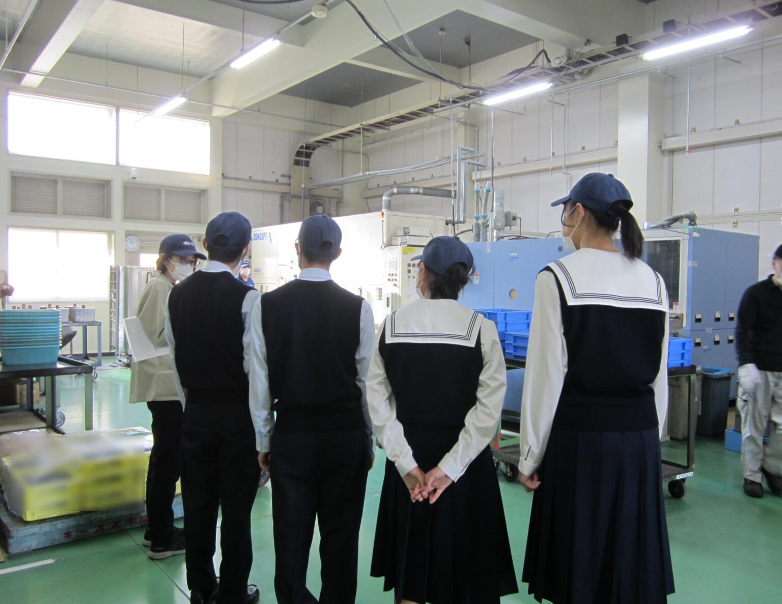 磐田北高等学校の学生さんが来社しました – OXISO｜株式会社 オキソ