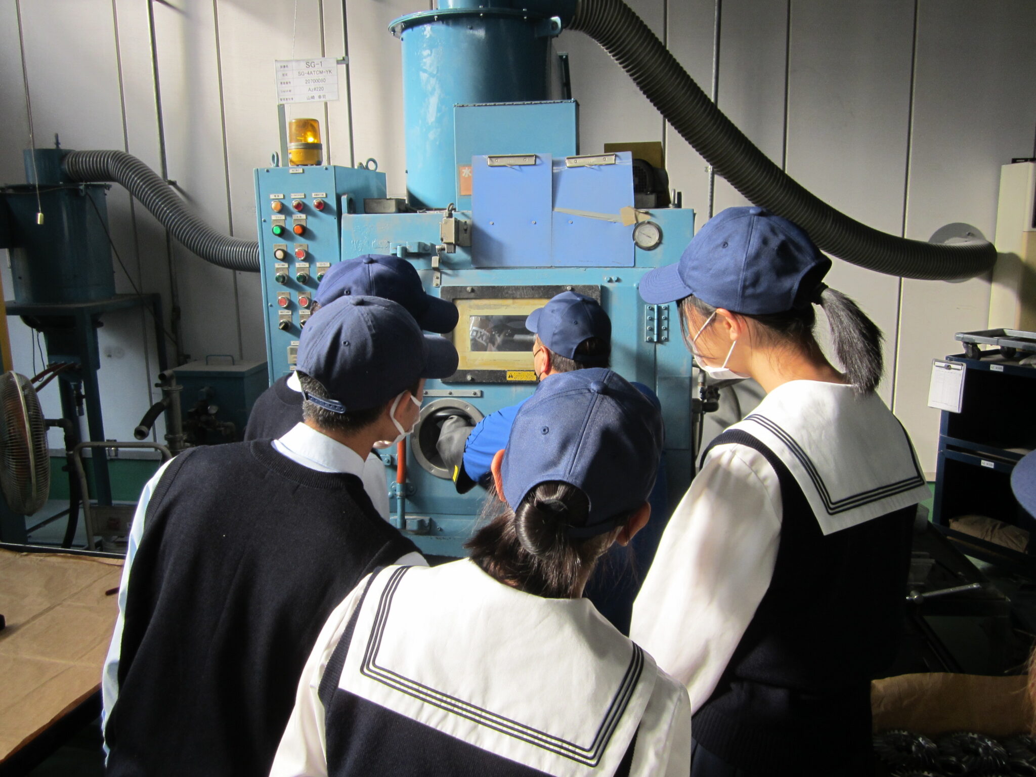 磐田北高等学校の学生さんが来社しました – OXISO｜株式会社 オキソ