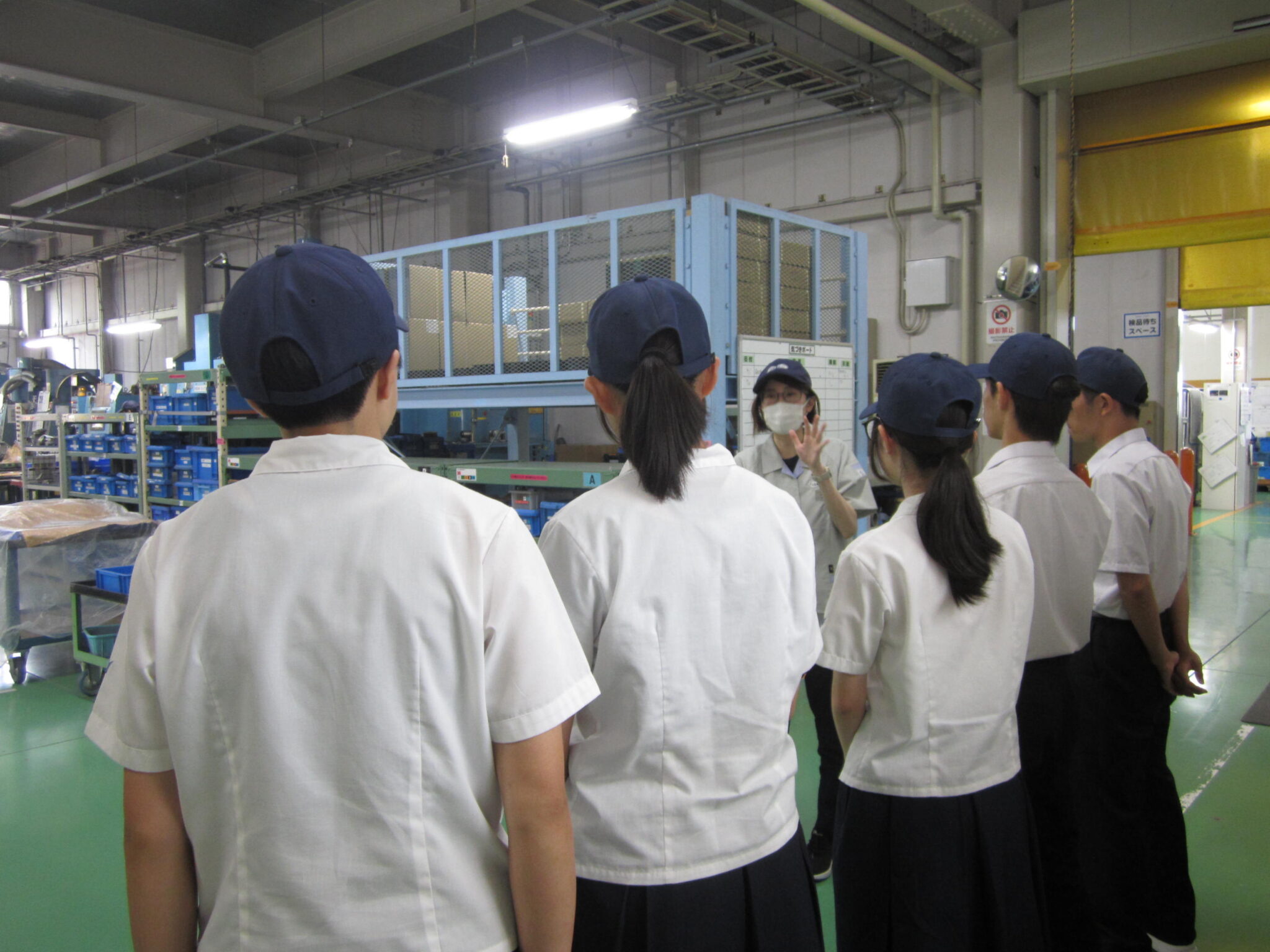 磐田西高等学校の学生さんが来社しました！ – OXISO｜株式会社 オキソ